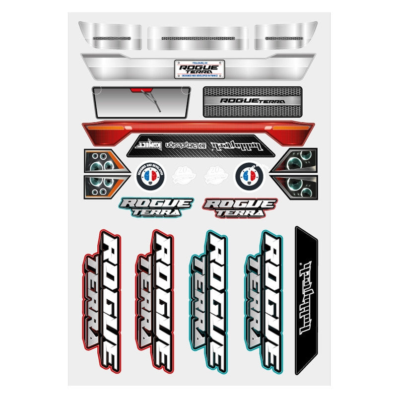 Planche de stickers Rogue Terra