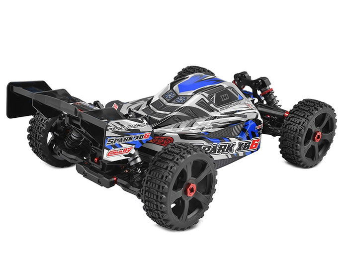 Buggy 1/8 bruushless 6S Corally Spark XB6 bleu RTR - 00285