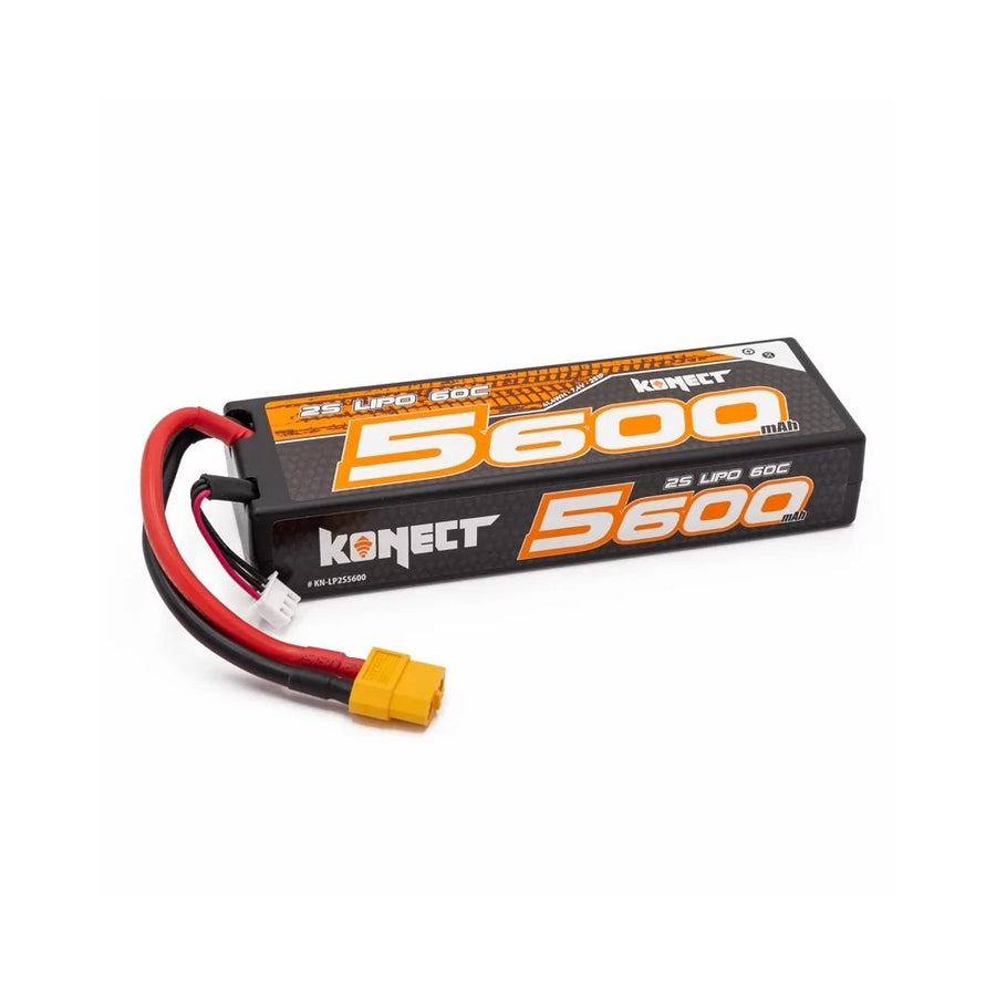 Notre sélection de batteries lipo 2S de taille standard.