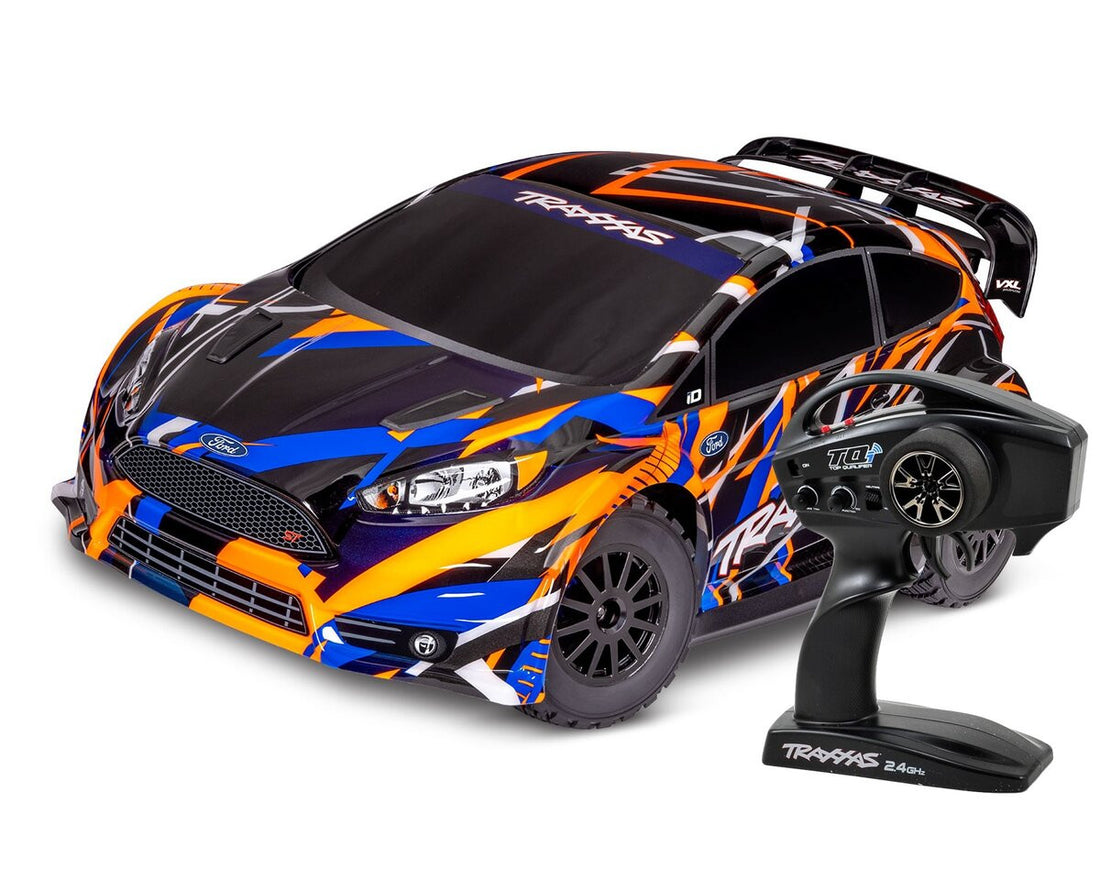 Traxxas Ford Fiesta ST Rally VXL - orange 1/10 RTR +95km/h - 74276-4